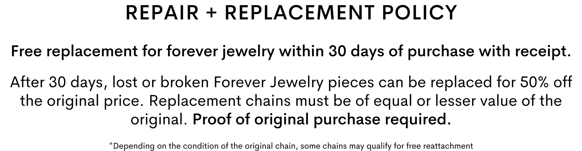 Forever Jewelry | Red Giraffe Designs